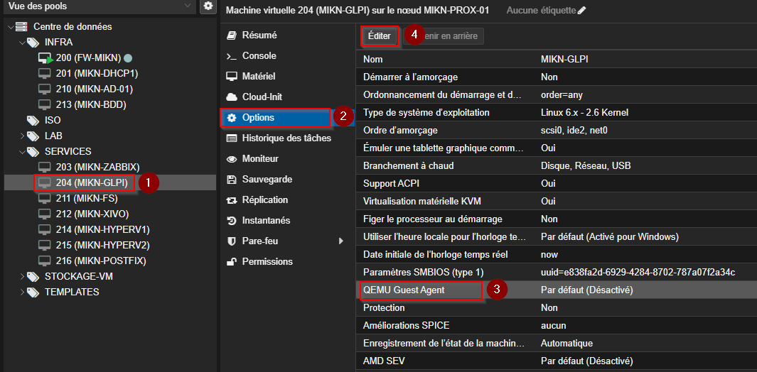 Installer Qemu Guest Agent Sur Linux Pour Proxmox Ve Myitknowledgefr
